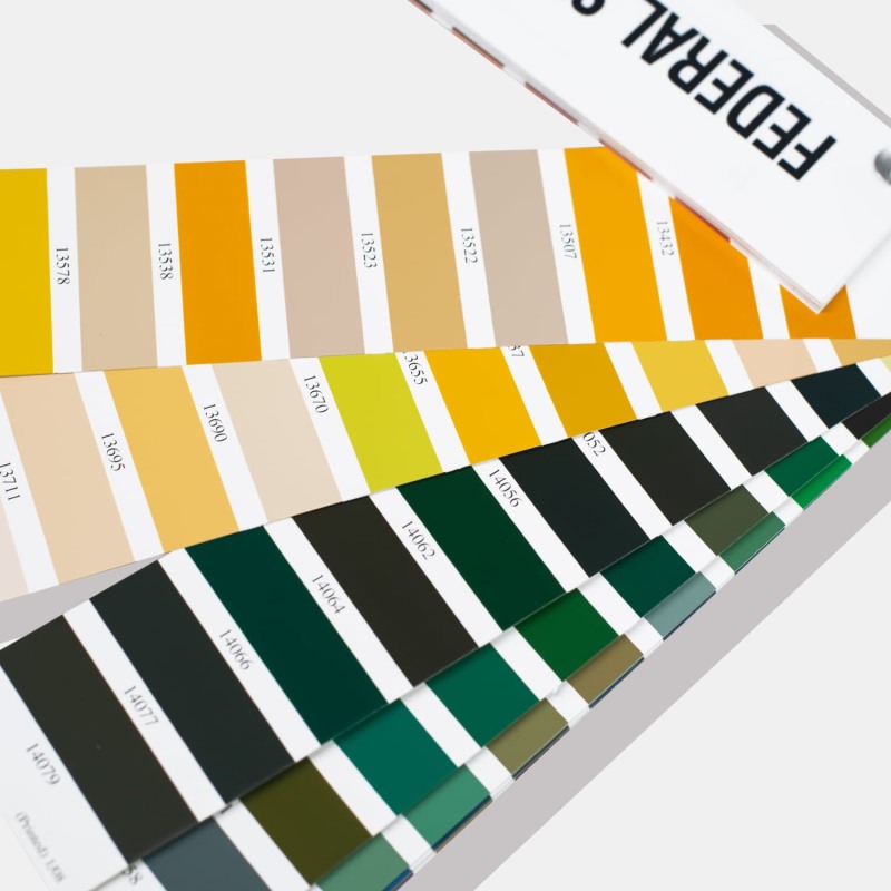 美国联邦标准色卡 FEDERAL STANDARD 595C COLORS_FED-STD-595C - 千通彩色彩管理官网