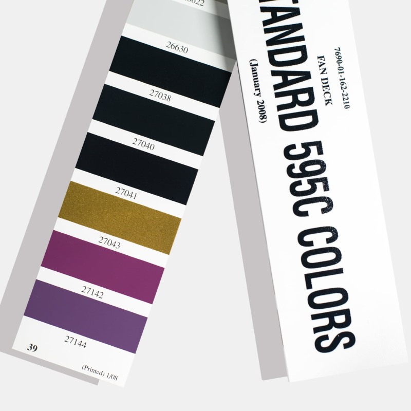 美国联邦标准色卡 FEDERAL STANDARD 595C COLORS_FED-STD-595C - 千通彩色彩管理官网