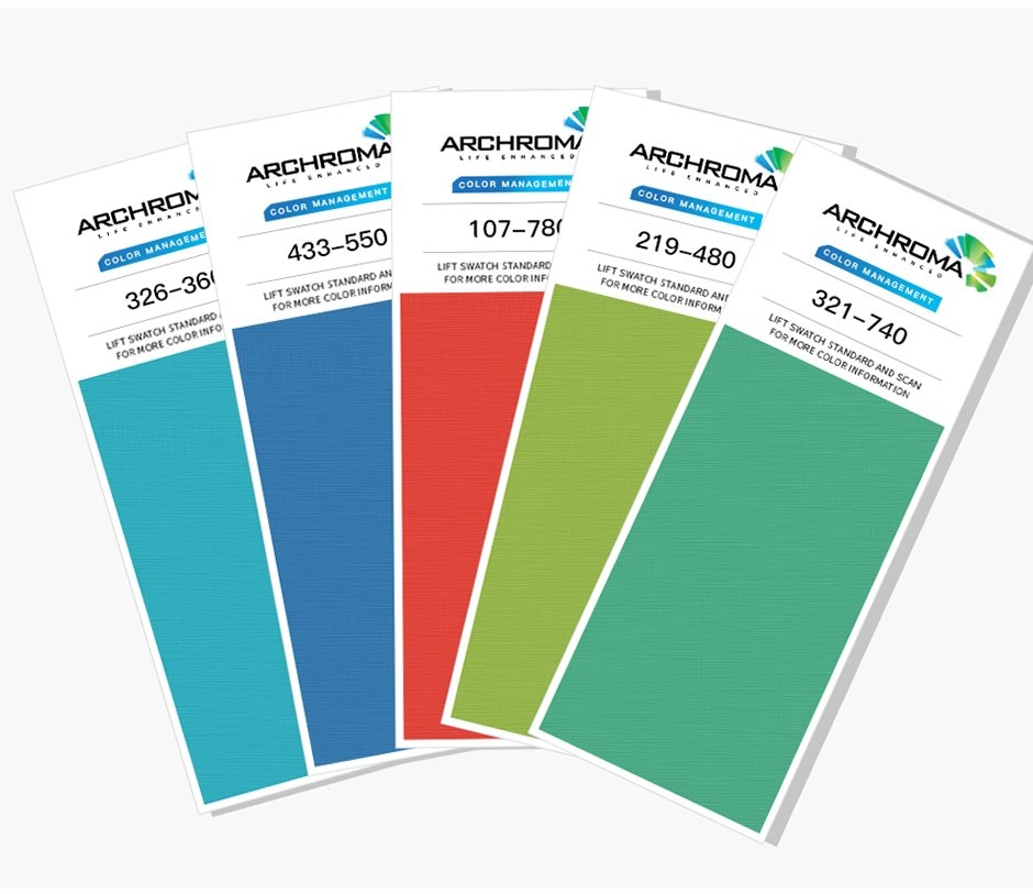 昂高色卡 ARCHROMA Color Atlas Standards 棉布色卡 单张Archroma-sw - 千通彩色彩管理官网